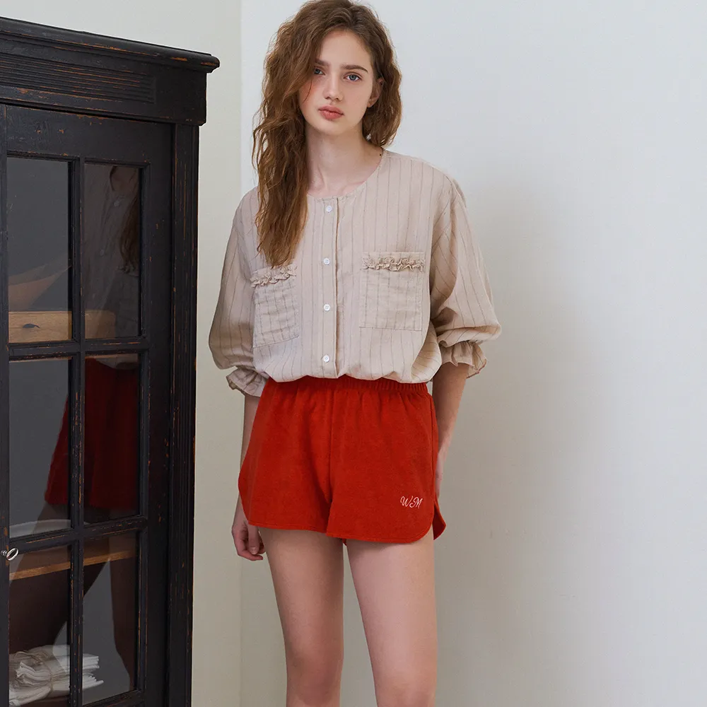 Terry comfort shorts_red - 감도 깊은 취향 셀렉트샵 29CM