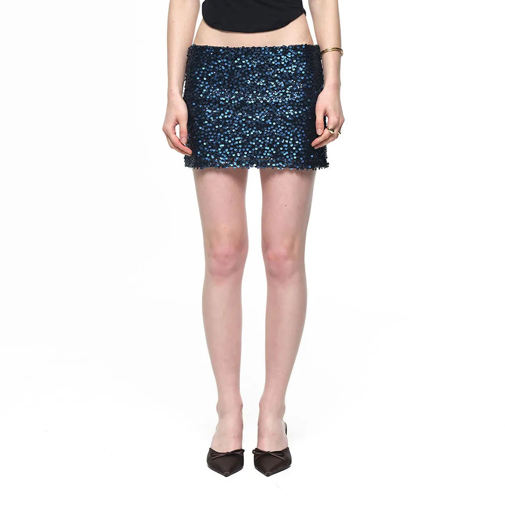 SPANGLE SKIRT PANTS (BLUE) - 감도 깊은 취향 셀렉트샵 29CM