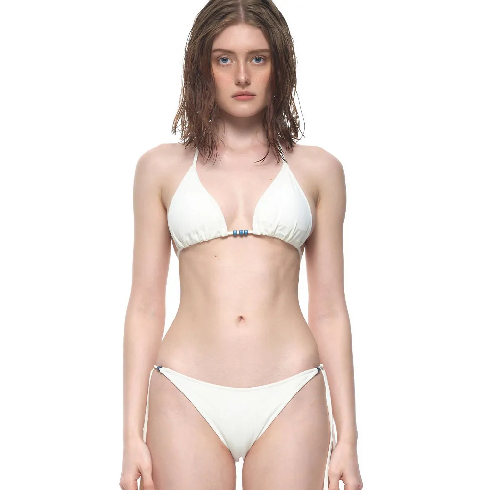 WOOD BEAD BIKINI (IVORY) - 감도 깊은 취향 셀렉트샵 29CM