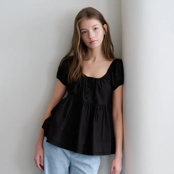 [3rd] Libre Blouse (Black) - 감도 깊은 취향 셀렉트샵 29CM