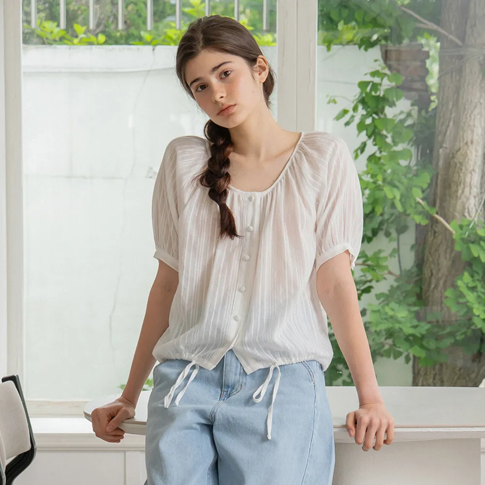 Luna String Blouse - 감도 깊은 취향 셀렉트샵 29CM