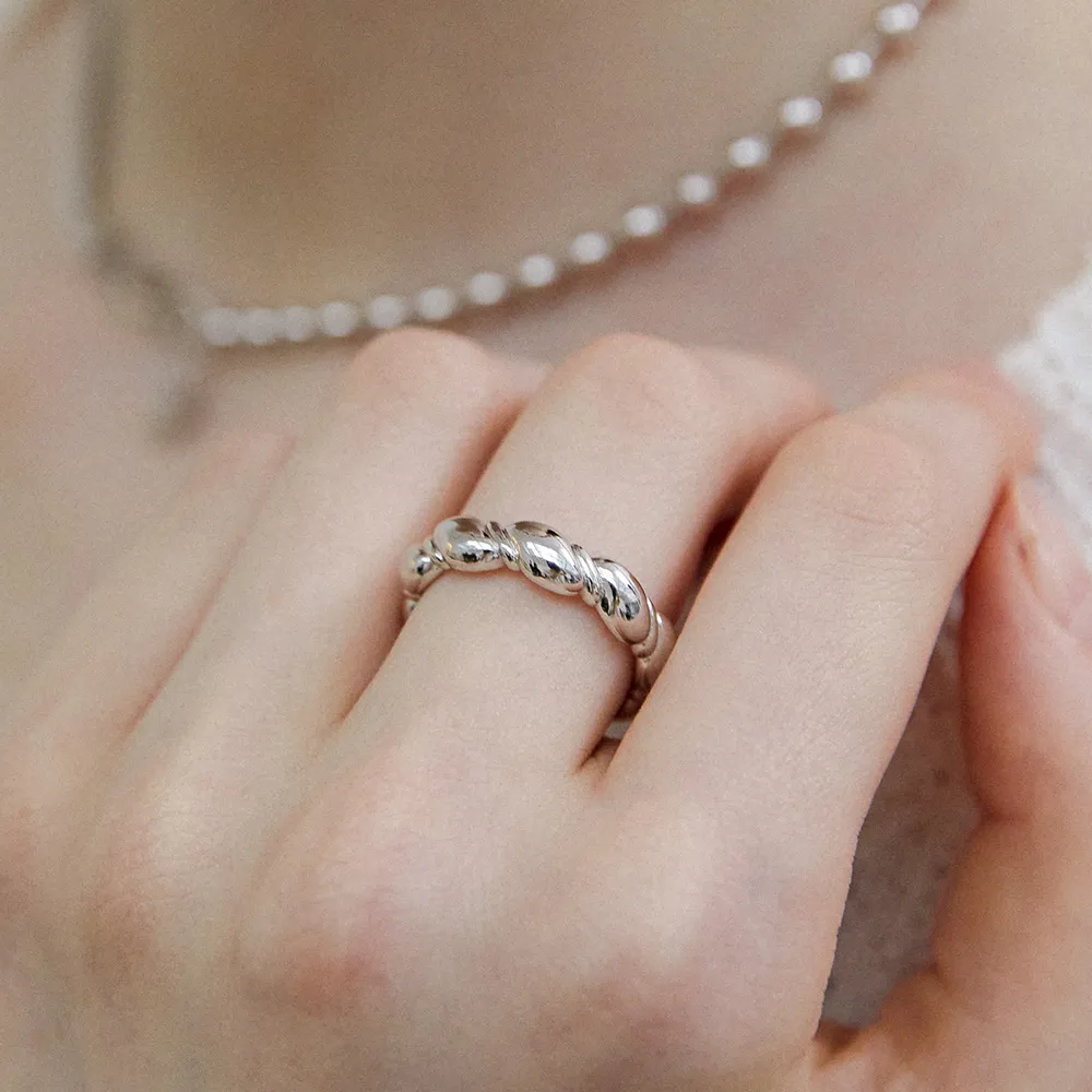 [925 silver] Rope ring (Silver) BH7R56732W9 - 감도 깊은 취향 셀렉트샵 29CM