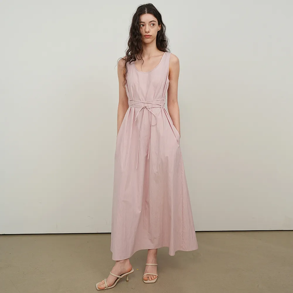 STRING SLEEVELESS DRESS / PINK - 감도 깊은 취향 셀렉트샵 29CM