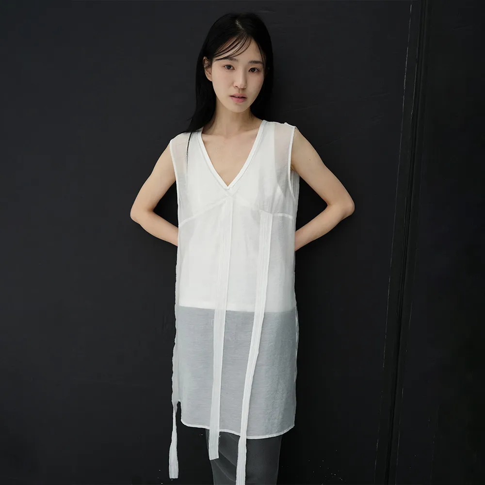 [3rd REORDER] SHEER LAYERED DRESS [WHITE] - 감도 깊은 취향 셀렉트샵 29CM
