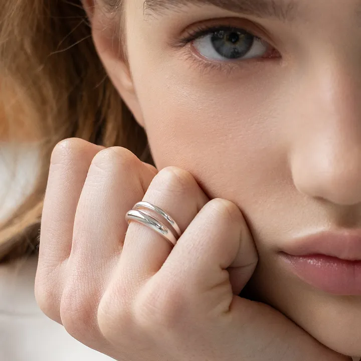 [silver925][태연 레드벨벳 조이 착용] vera cross ring - 감도 깊은 취향 셀렉트샵 29CM