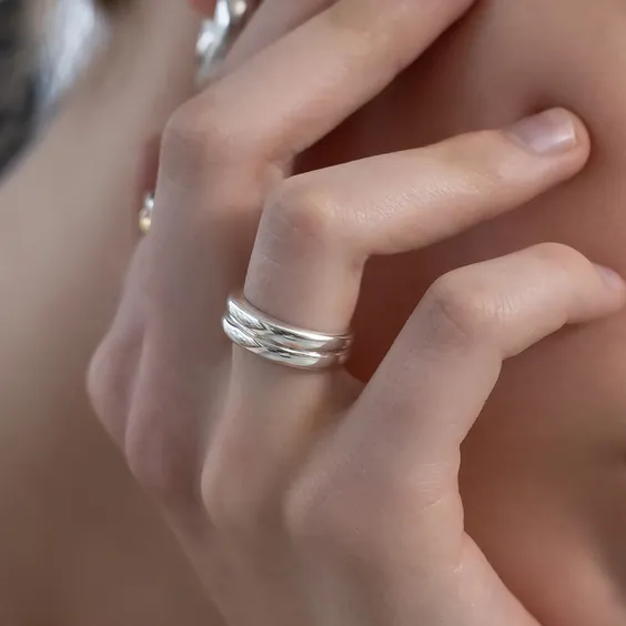 [정유미,수지,태연,이성경,윈터,아린,권진아,미주,엄현경 착용] slim layered 3set ring - 감도 깊은 취향 셀렉트샵 29CM