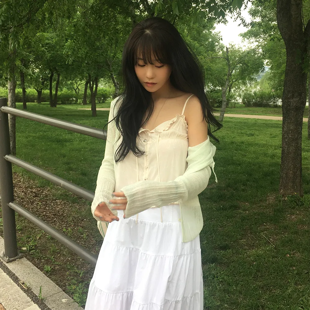 SATIN FRILL BUSTIER (CREAM) - 감도 깊은 취향 셀렉트샵 29CM