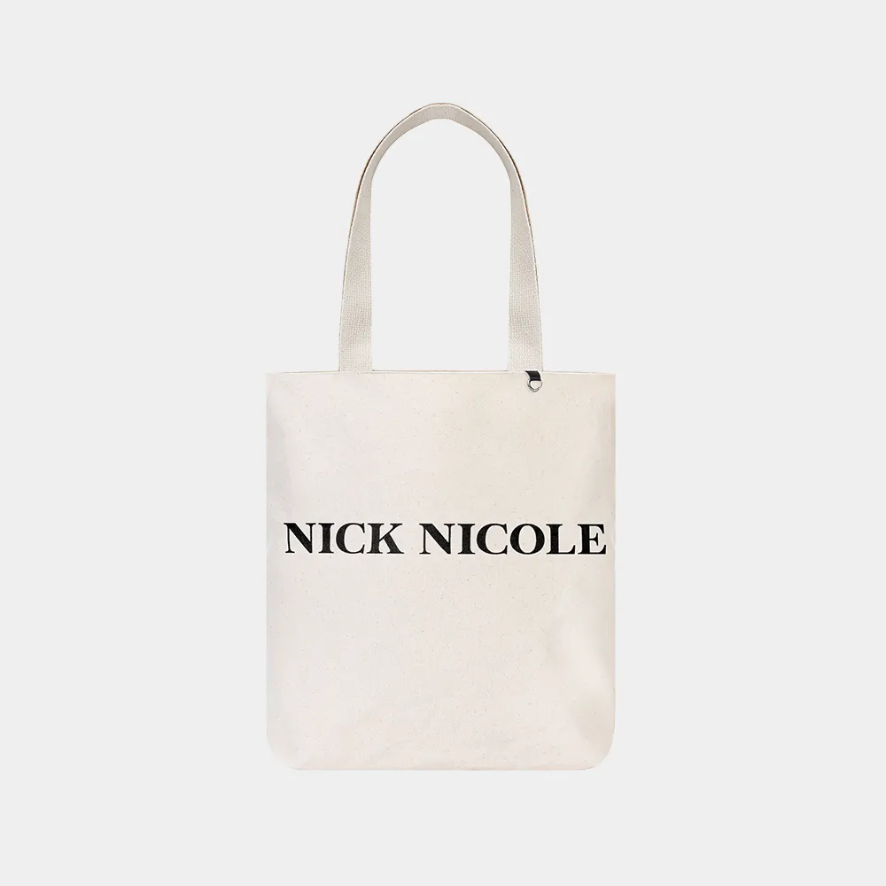 NICOLE RING CANVAS ECOBAG_OATMEAL - 감도 깊은 취향 셀렉트샵 29CM