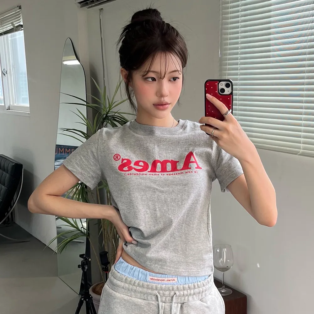 BASIC LOGO TEE GREY - 감도 깊은 취향 셀렉트샵 29CM