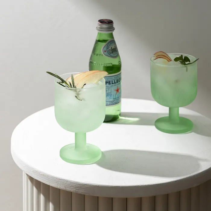 [쇼케이스] [머들러증정] 그라데이션 고블렛 3 COLOR 2P 세트 - 감도 깊은 취향 셀렉트샵 29CM