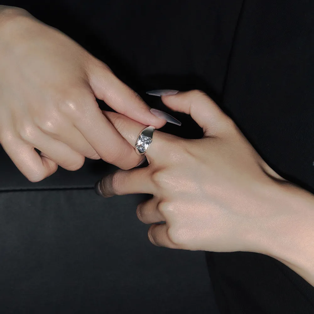 [29CM단독] [D.silver925] 루비엔 와이드 반지_3size - 감도 깊은 취향 셀렉트샵 29CM