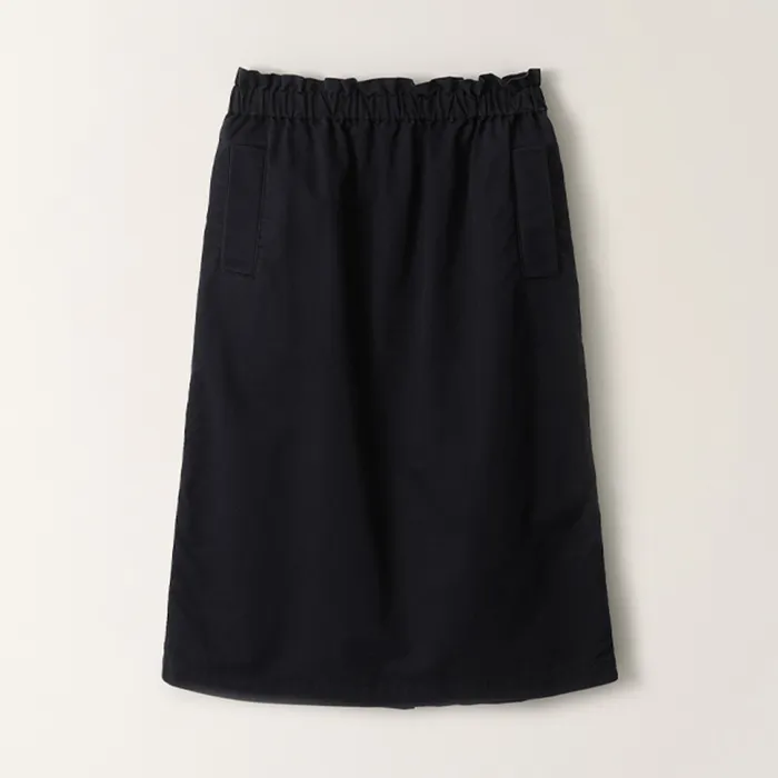 [예약주문 07/16 순차배송] Shirring Band Cotton Skirt (Dark Navy) - 감도 깊은 취향 ...