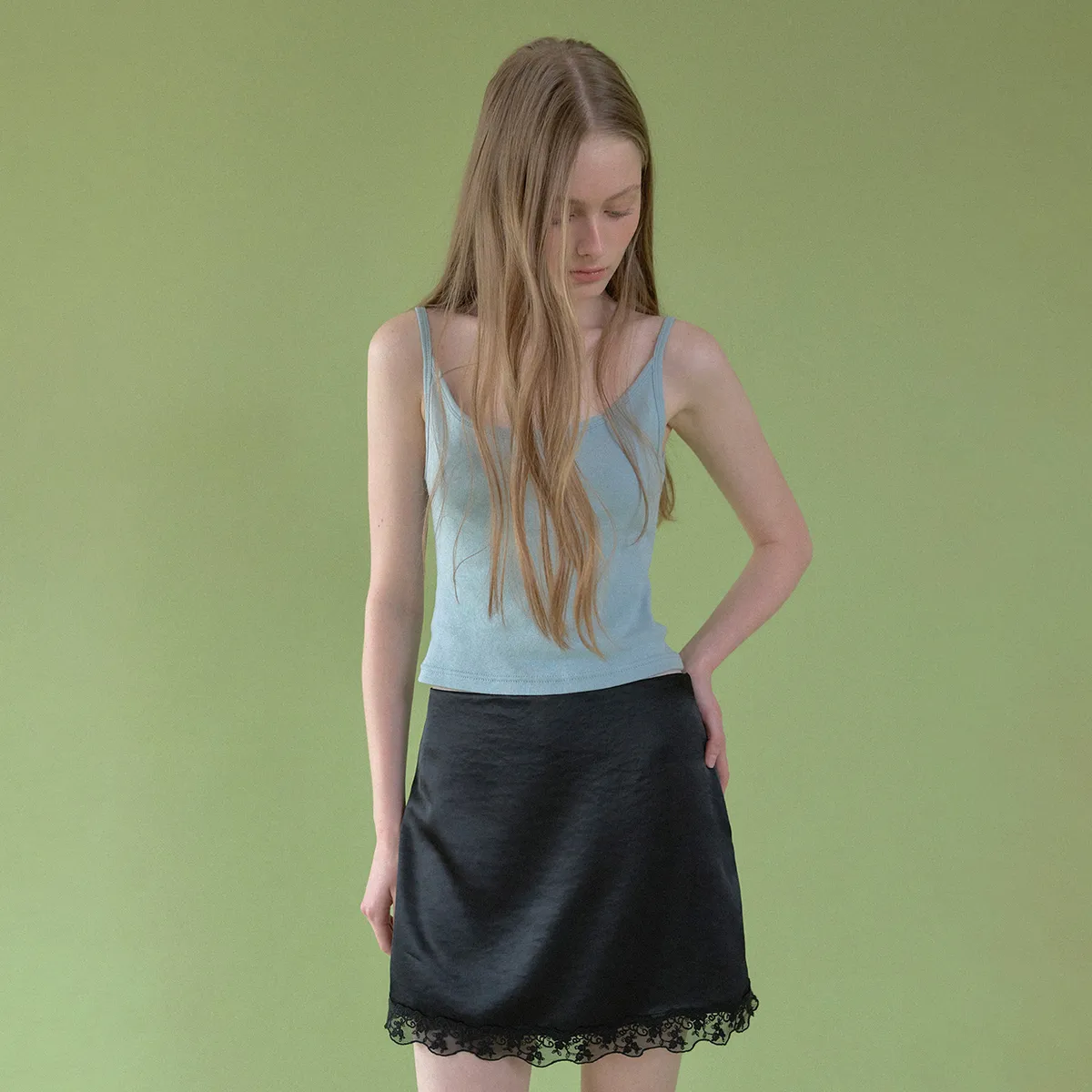 vintage vibe camisole (vintage blue) - 감도 깊은 취향 셀렉트샵 29CM