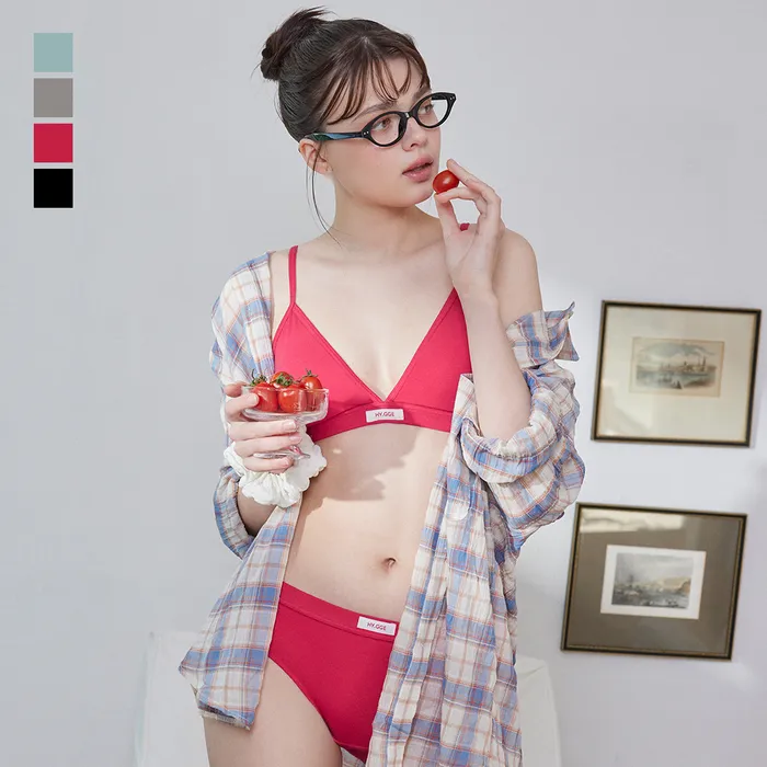 [29CM 단독][예지 착용] 캐주얼 브라렛 팬티 세트 - 4Colors - 감도 깊은 취향 셀렉트샵 29CM