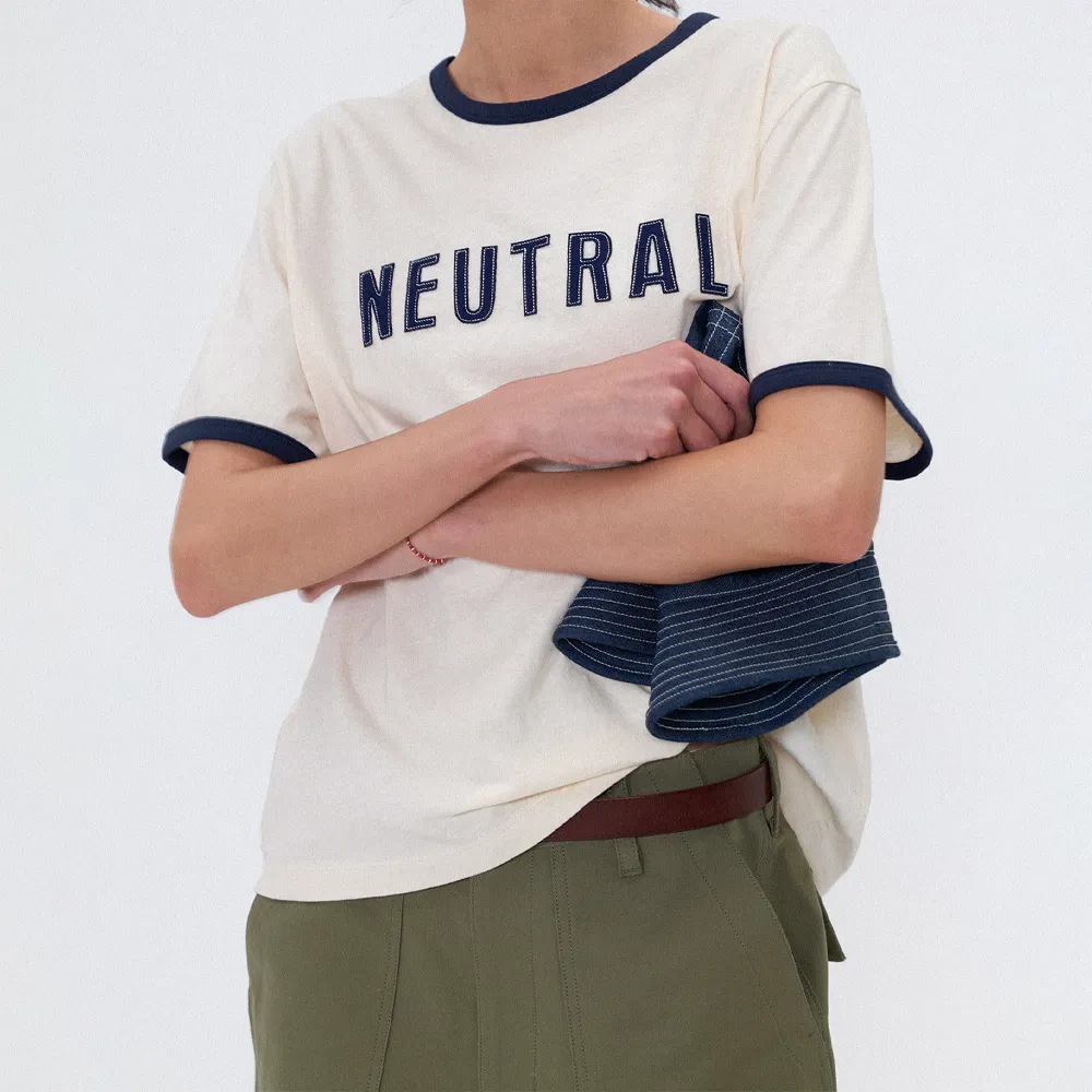 [2nd] Neutral ringer tee_cream - 감도 깊은 취향 셀렉트샵 29CM