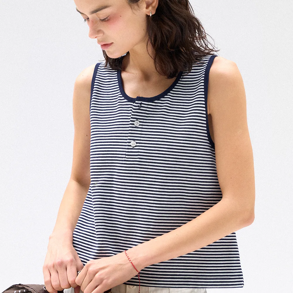 [3rd] Rory henly sleeveless_navy stripe - 감도 깊은 취향 셀렉트샵 29CM