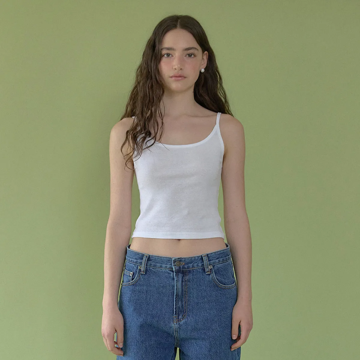 vintage vibe camisole (white) - 감도 깊은 취향 셀렉트샵 29CM