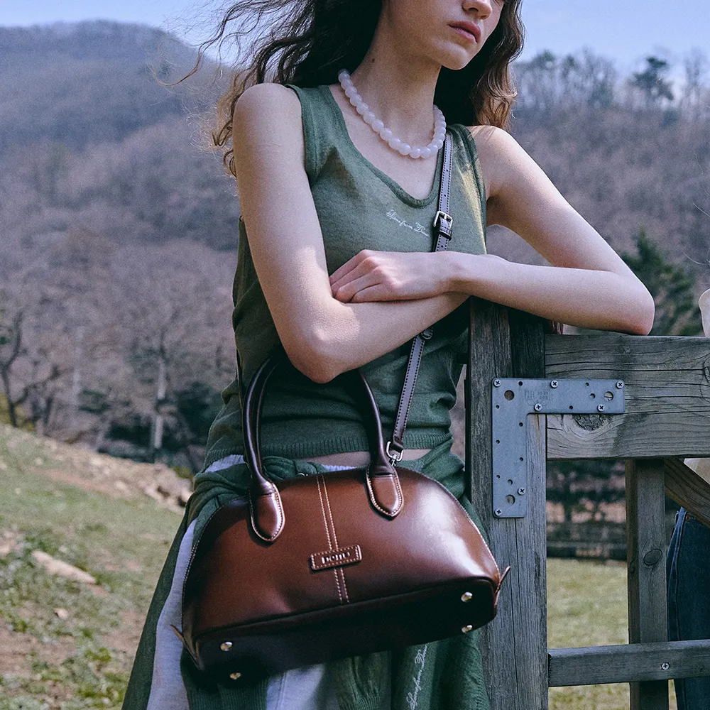 Ellen City Tote Bag [Glossy Chestnut Brown] - 감도 깊은 취향 셀렉트샵 29CM