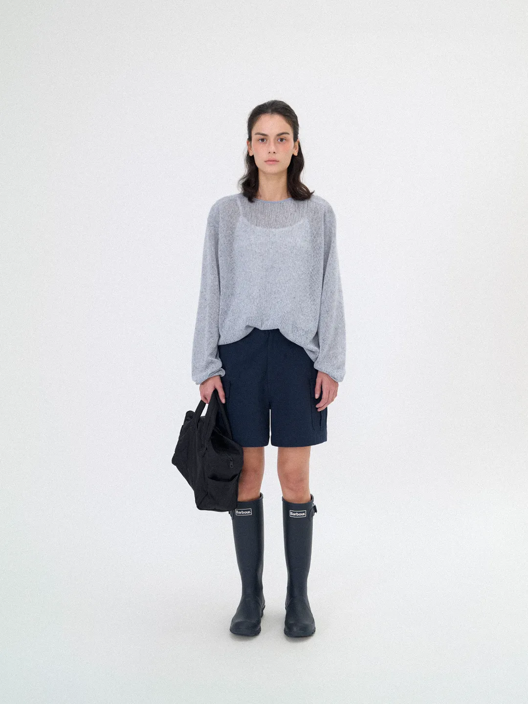 [2nd 리오더] Leau linen sweatshirt_melange blue - 감도 깊은 취향 셀렉트샵 29CM