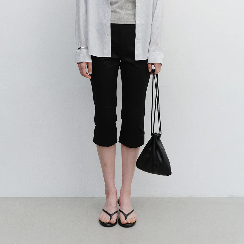 [3rd] Mary Capri Pants in Black - 감도 깊은 취향 셀렉트샵 29CM