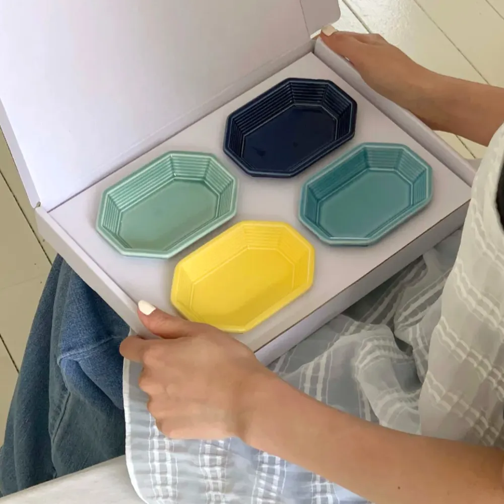 [선물포장] MELROSE 컬러 미니 찬기 종지 그릇 4P 세트 - 감도 깊은 취향 셀렉트샵 29CM