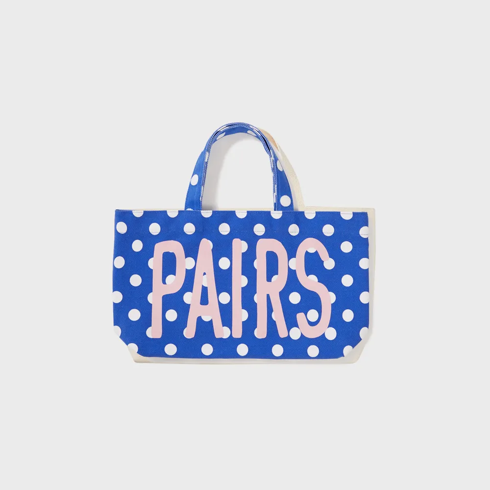 PAIRS DOT MINI TOTE BAG BLUE - 감도 깊은 취향 셀렉트샵 29CM