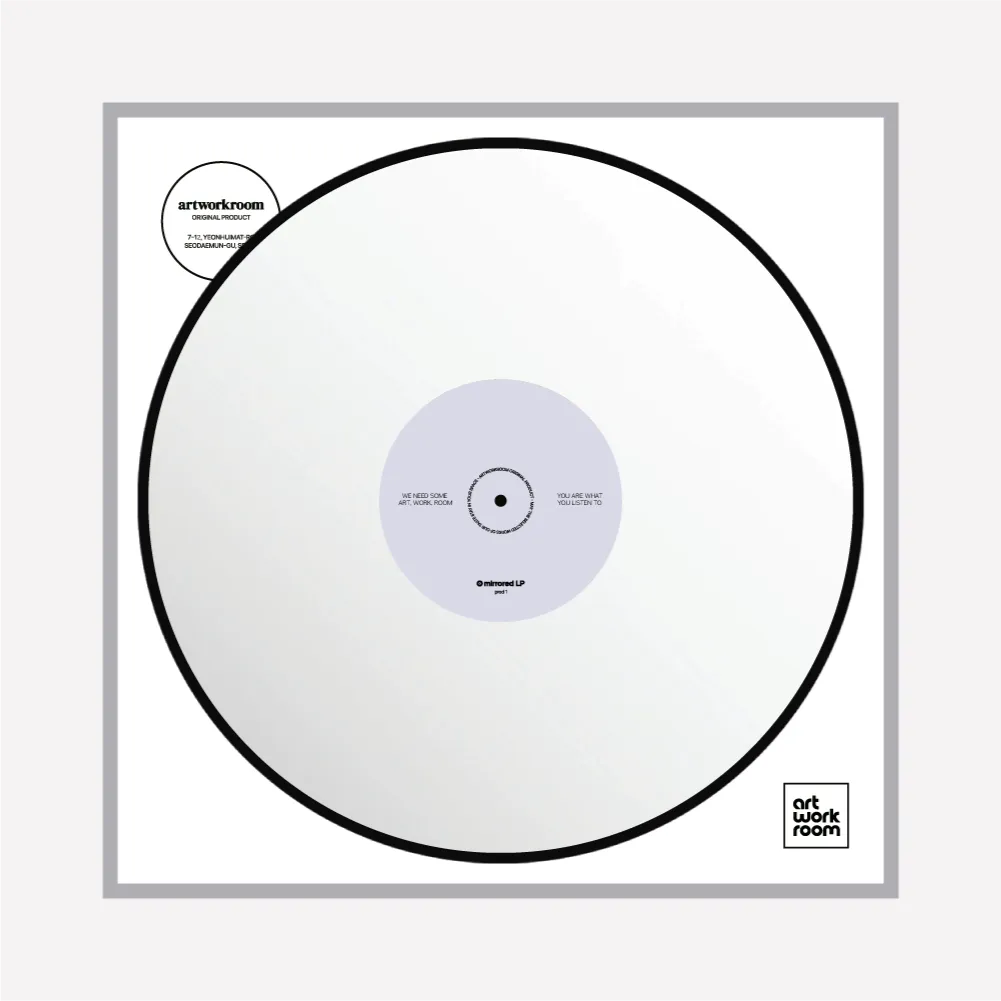 Mirrored Vinyl, Circle [Light Purple Label] - 감도 깊은 취향 셀렉트샵 29CM