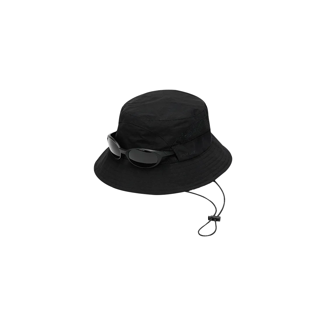 DEV:5 HAT 01 SUNGLASS CUT BUCKET HAT_BLACK - 감도 깊은 취향 셀렉트샵 29CM