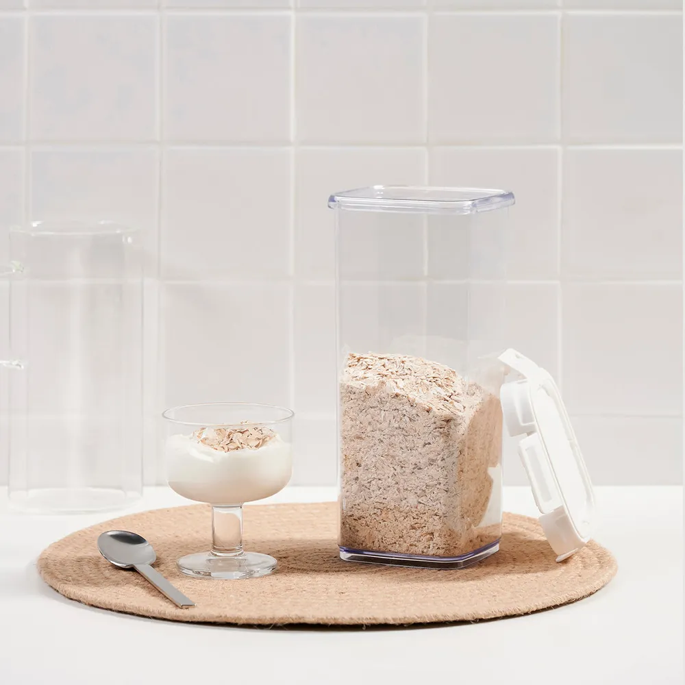 [JAJU/자주] 쌓기 편리한 클리어 밀폐용기 1.8L - 감도 깊은 취향 셀렉트샵 29CM