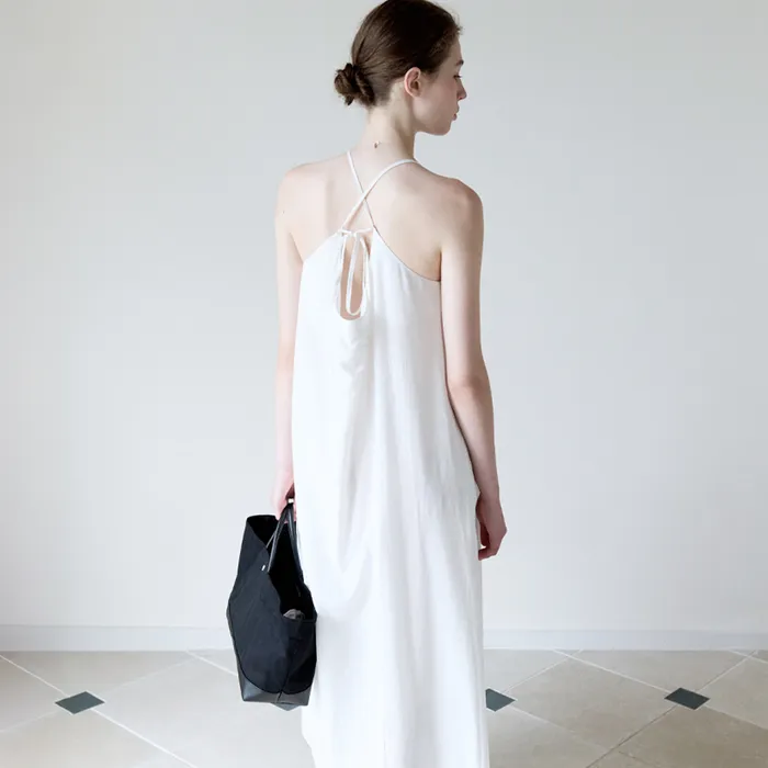 [1st REORDER] LOUNGE STRING LONG OPS_WHITE - 감도 깊은 취향 셀렉트샵 29CM