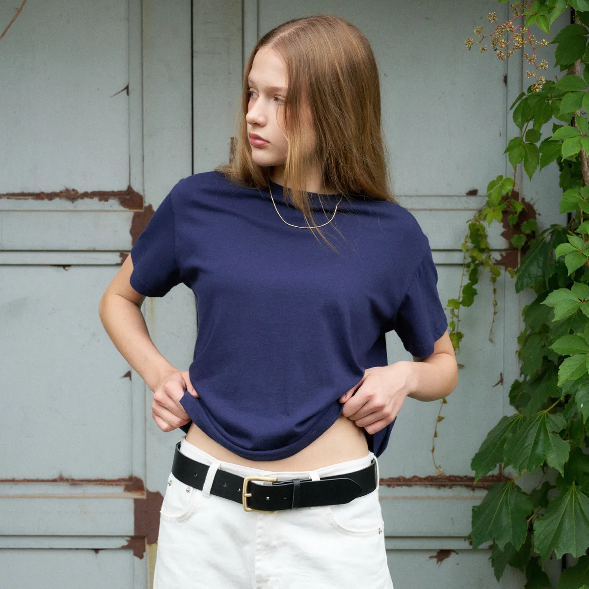 joy basic t-shirt (navy) - 감도 깊은 취향 셀렉트샵 29CM