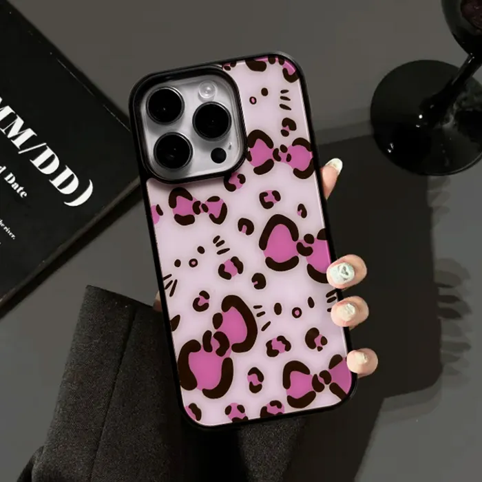 [+갤럭시] Pink Leopard Cat 맥세이프 에폭시 케이스 - 감도 깊은 취향 셀렉트샵 29CM