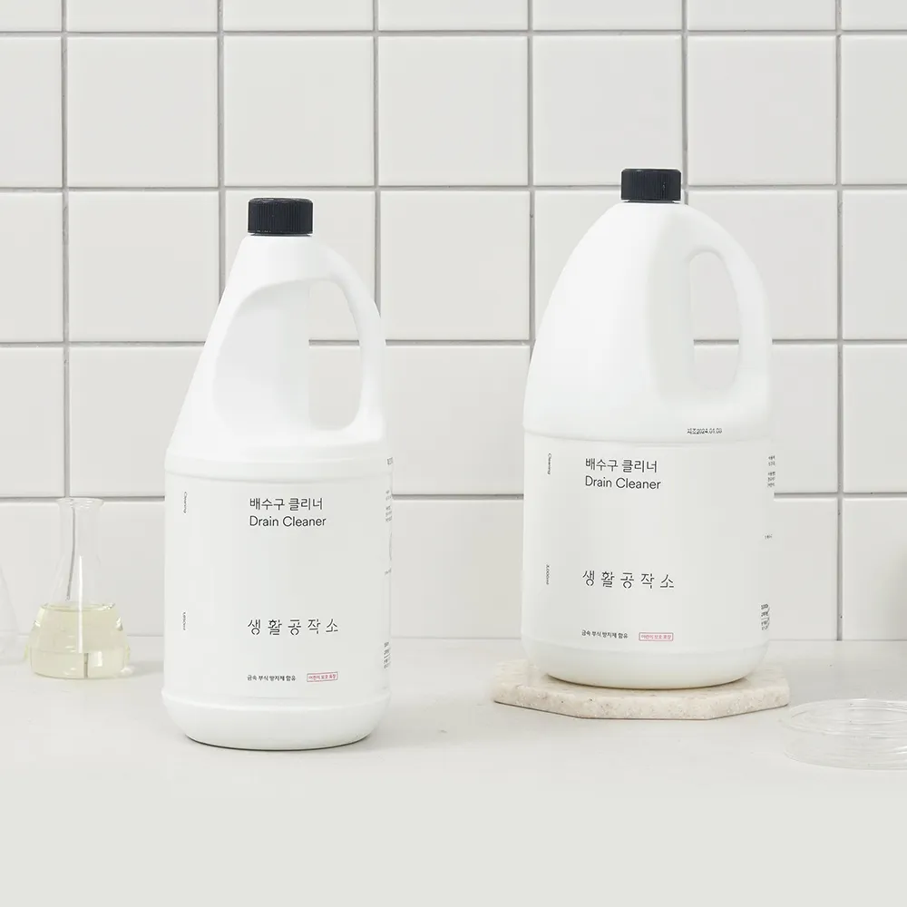 배수구클리너 1.85L x 6개/3L x 4개 - 감도 깊은 취향 셀렉트샵 29CM