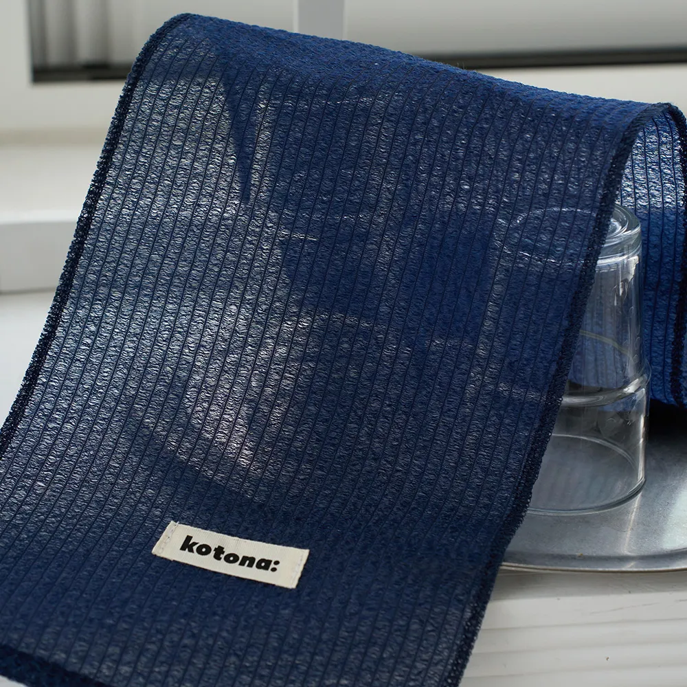 코토나 홈바디 한지 샤워타월 네이비 1P - 감도 깊은 취향 셀렉트샵 29CM