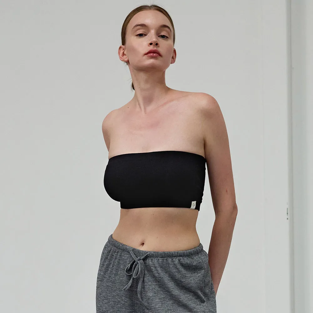 마나 셔링 튜브탑 DEVI-TS0054-블랙 - 감도 깊은 취향 셀렉트샵 29CM