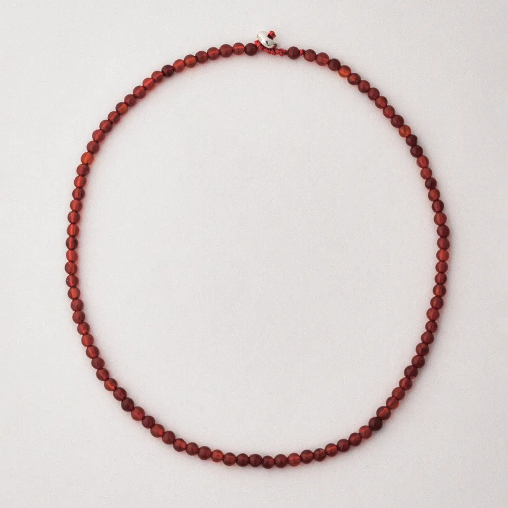 Bead Collar Necklace(Rust Red) - 감도 깊은 취향 셀렉트샵 29CM
