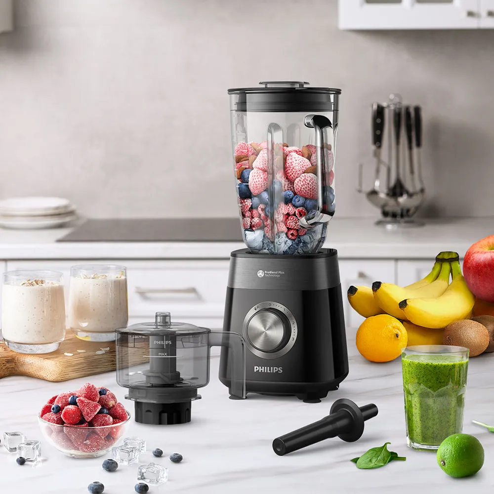 필립스 NEW 프로파워 믹서기 블렌더 5000시리즈 HR3032/00 - 감도 깊은 취향 셀렉트샵 29CM