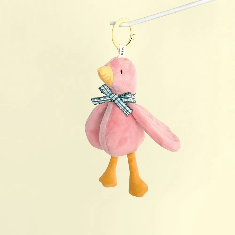 행운 오리 키링 Lucky Duck Key ring - Peach - 감도 깊은 취향 셀렉트샵 29CM