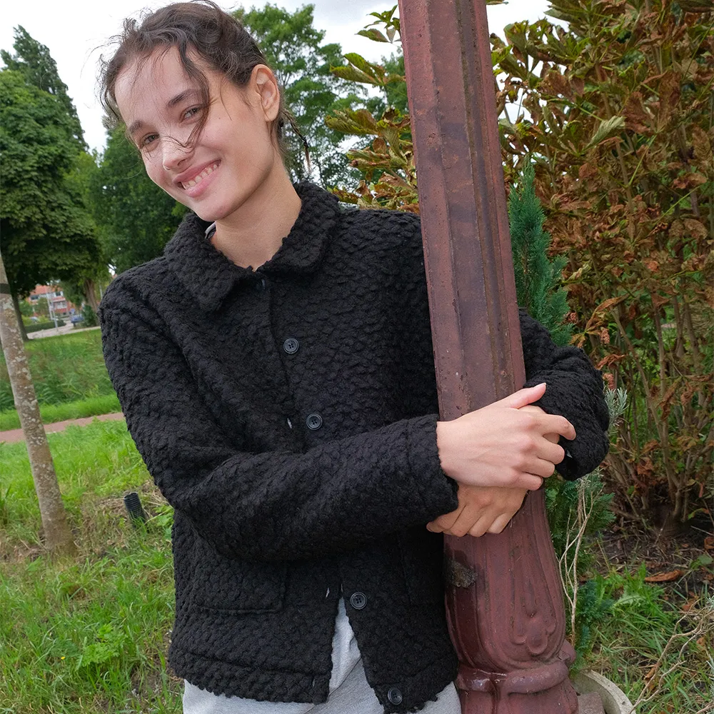 POM POM CARDIGAN BLACK - 감도 깊은 취향 셀렉트샵 29CM