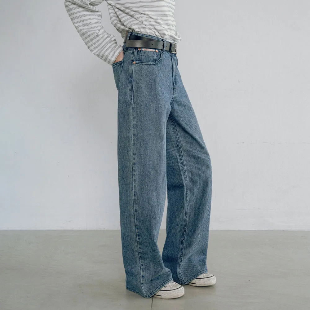 P3257 스트라이프 데님 팬츠 - 감도 깊은 취향 셀렉트샵 29CM