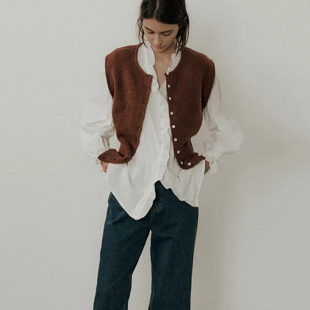 FW토션캐미솔베스트/조끼_TDVT250726 - 감도 깊은 취향 셀렉트샵 29CM