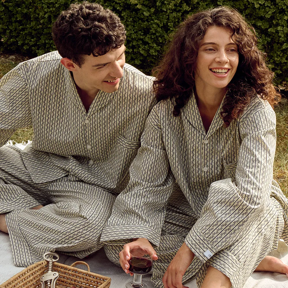 [29CM 단독] [2PACK] (uni) 실렌 베이 긴팔 파자마세트_기프트패키지 - 감도 깊은 취향 셀렉트샵 29CM