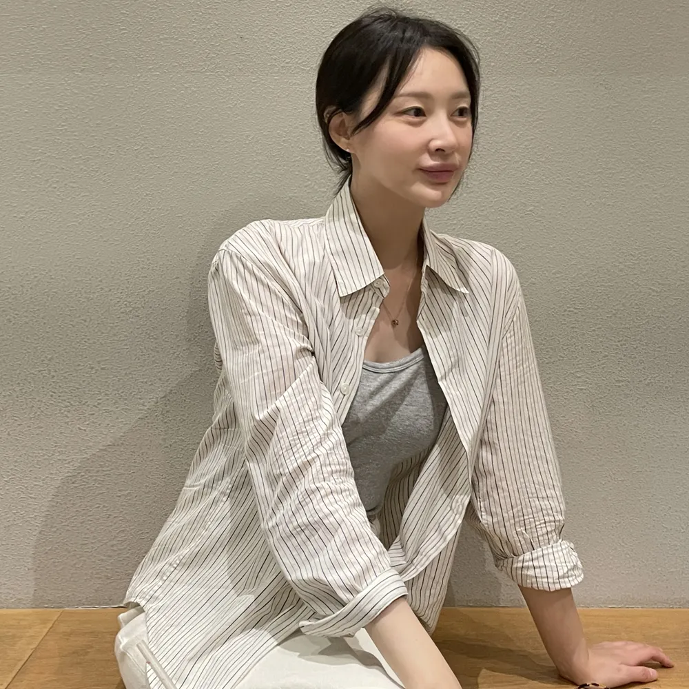 [김가을 PICK] [29CM 단독] BON STRIPE SHIRT - BEIGE STRIPE - 감도 깊은 취향 셀렉트샵 29CM