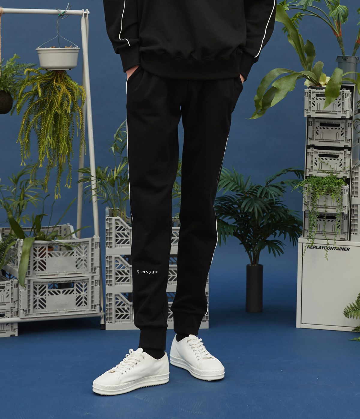 recon piping jogger pants (black) - 감도 깊은 취향 셀렉트샵 29CM