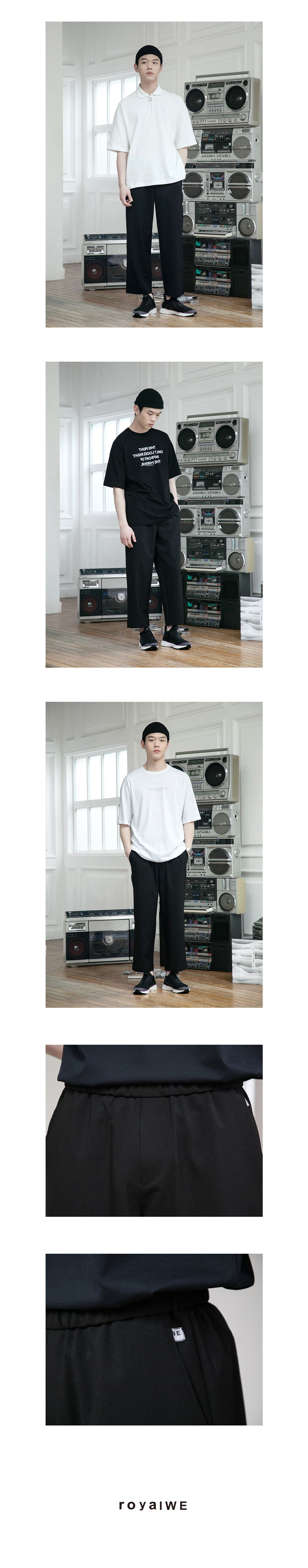 ROOMY SLACKS_BLACK - 감도 깊은 취향 셀렉트샵 29CM