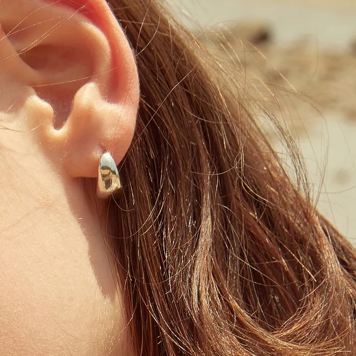 S SIMPLE RING EARRINGS (2 COLORS) - 감도 깊은 취향 셀렉트샵 29CM