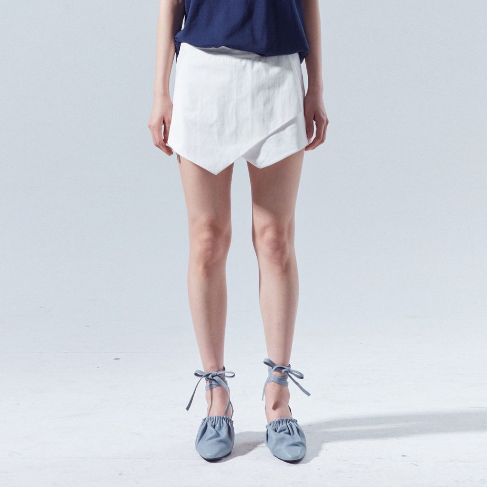 Skort White Shorts Pants_WHITE - 감도 깊은 취향 셀렉트샵 29CM