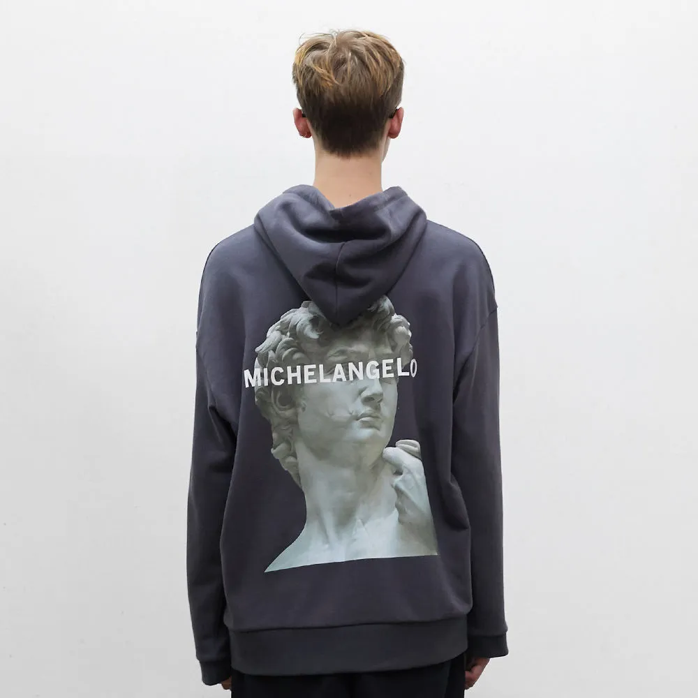 David Oversized Hoody Sweatshirt_Charcoal - 감도 깊은 취향 셀렉트샵 29CM