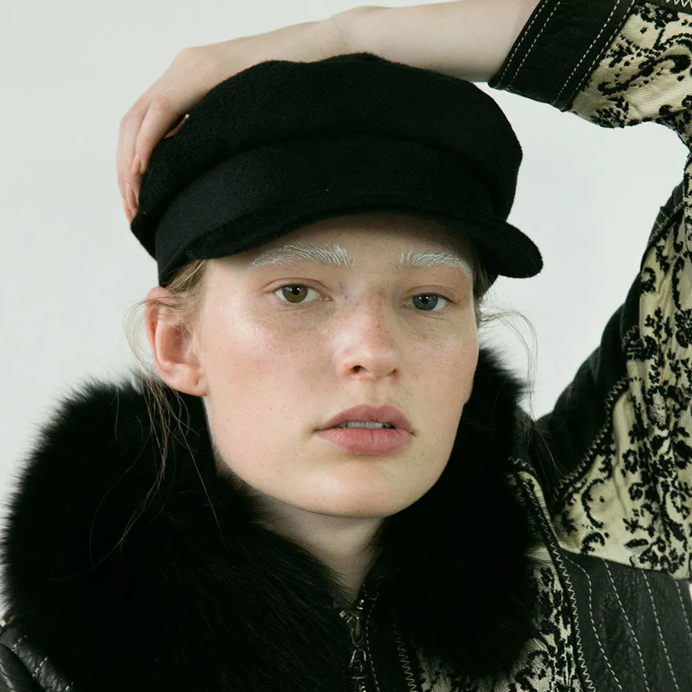 CLASSIC MARINE CAP_WOOL BLACK - 감도 깊은 취향 셀렉트샵 29CM