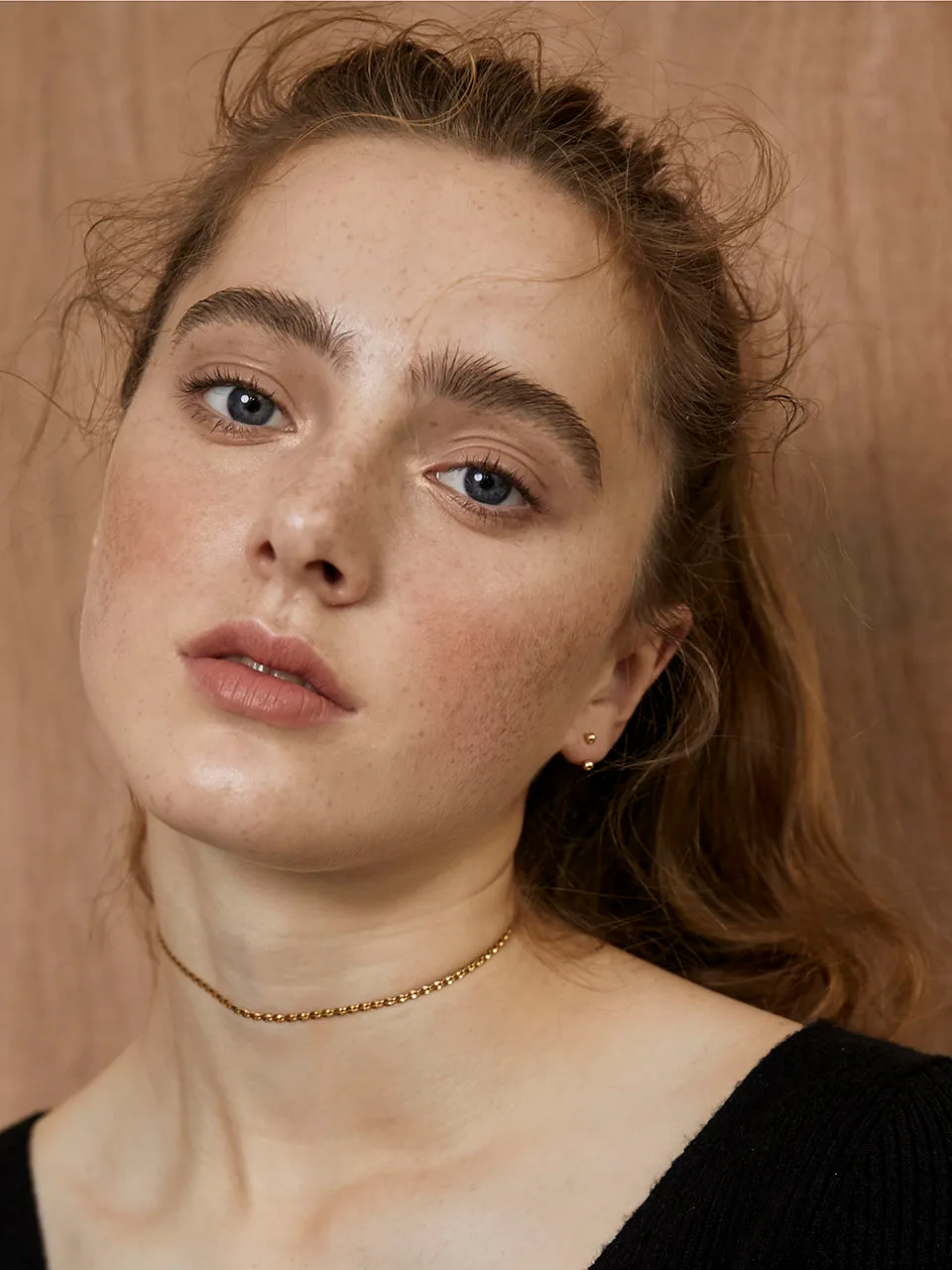 14K GOLD DOUBLE BALL PIERCING (SINGLE) - 감도 깊은 취향 셀렉트샵 29CM